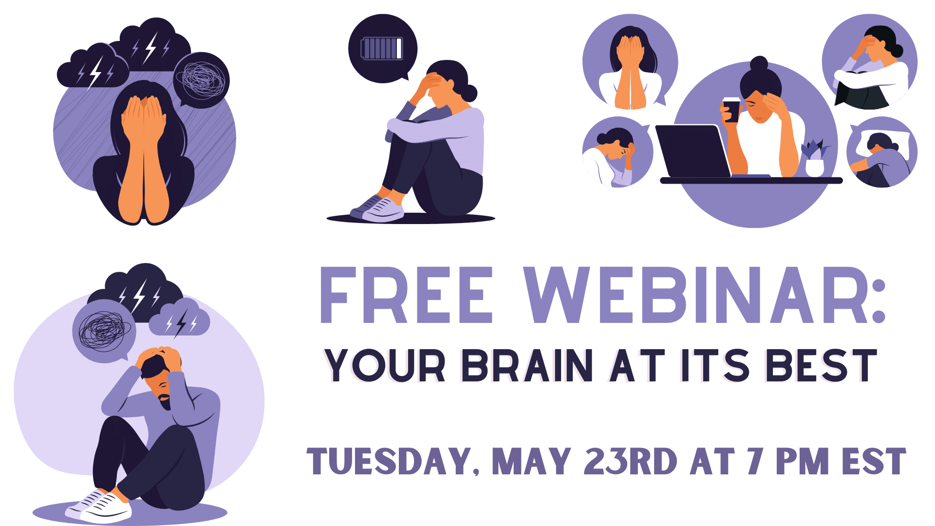 Free Mental Health Webinar on Tuesday, May 23rd - Whole Health ...